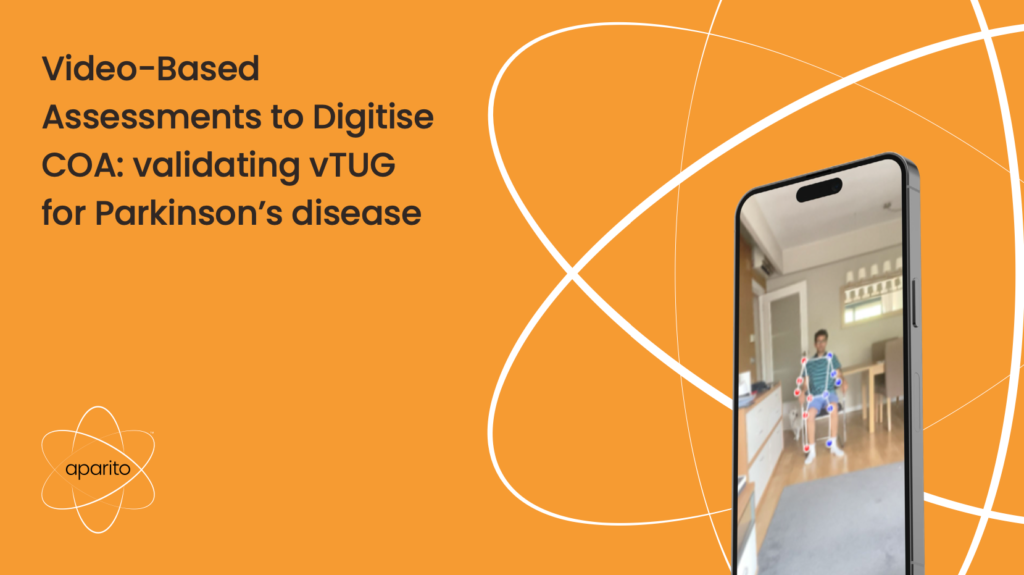 Validating vTUG for Parkinson’s disease with vCOA | Aparito